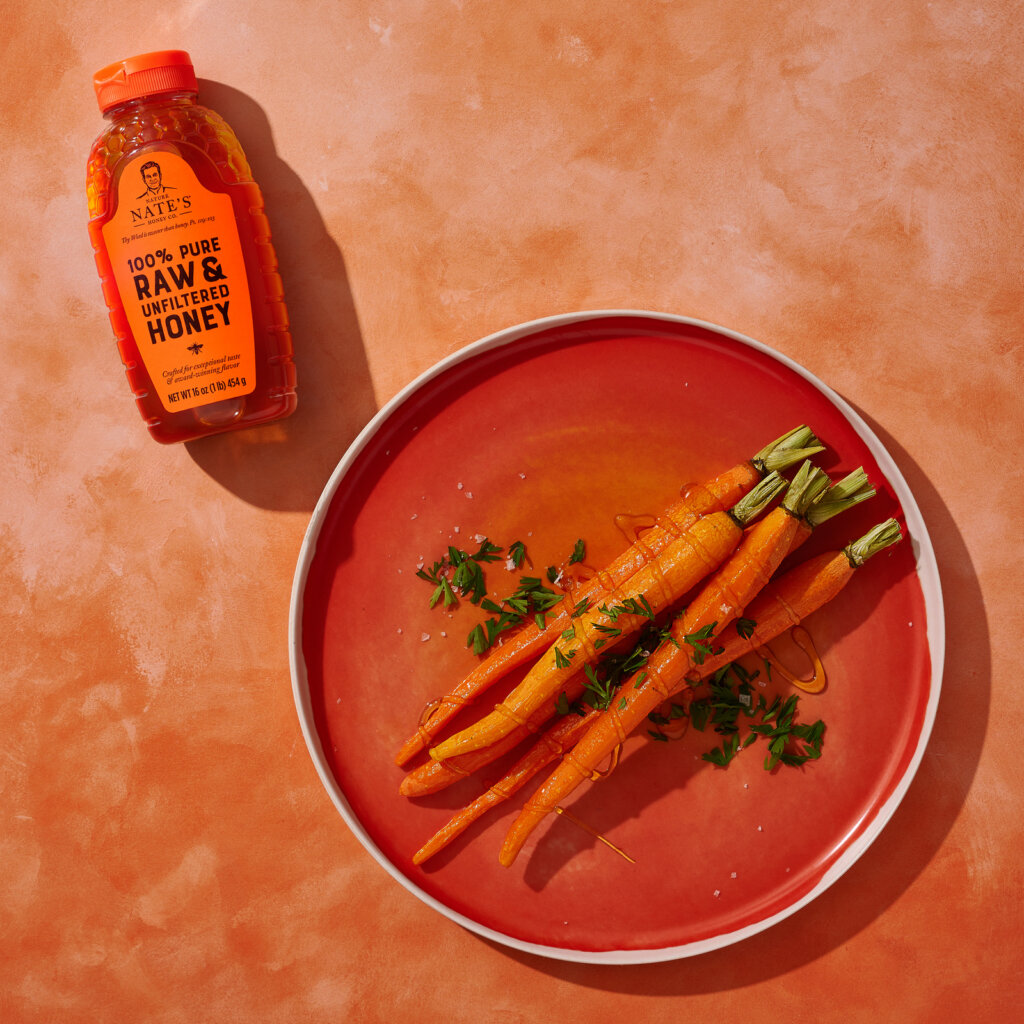 Honey-Glazed Carrots - Nate's Honey